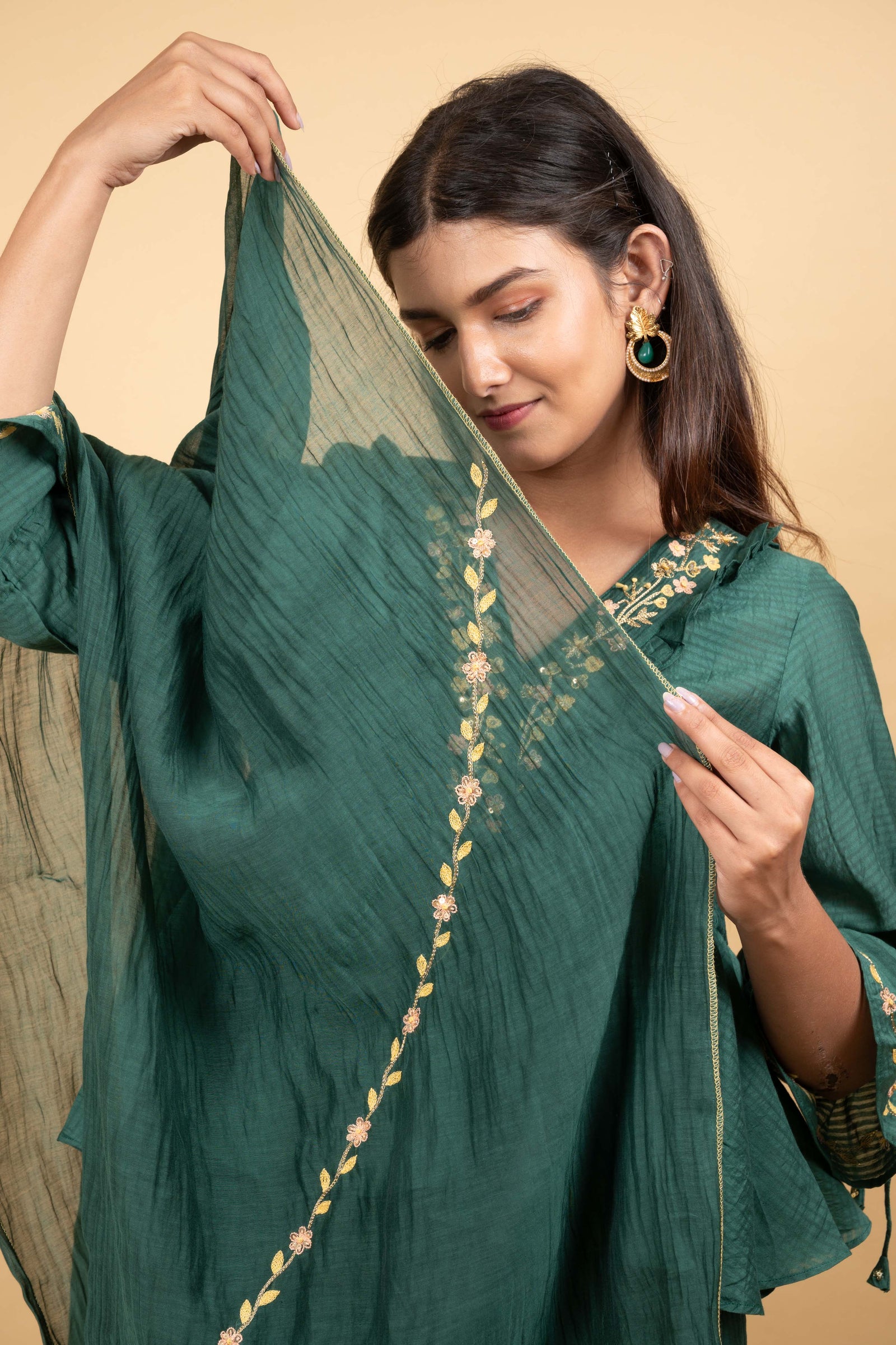 NEELAMBARI SKIRT SET